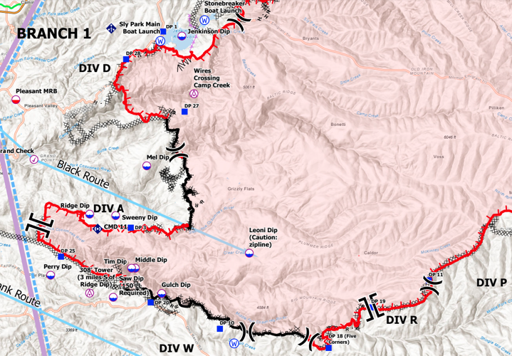 Aug. 26 Caldor Fire maps | News | mtdemocrat.com