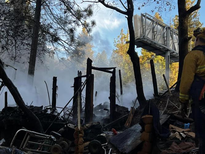 Crews jump on fire at homeless camp | News | mtdemocrat.com