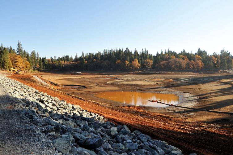 Photo gallery: Forebay Reservoir drained | News | mtdemocrat.com
