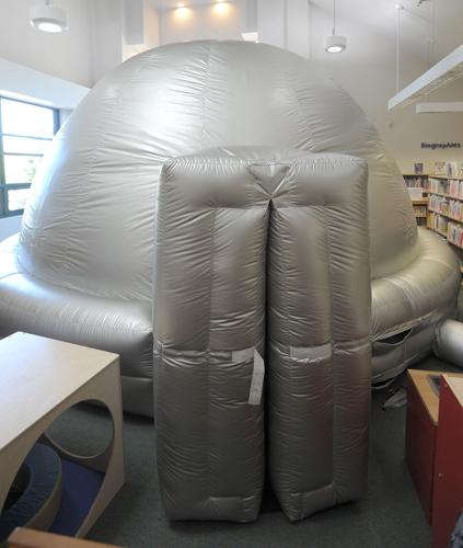 Photo gallery: Spaced out — Cameron Park library hosts planetarium for ...