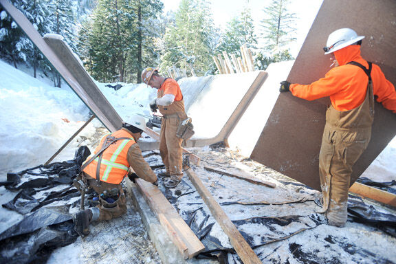 Flume 9 rebuild nears completion | News | mtdemocrat.com