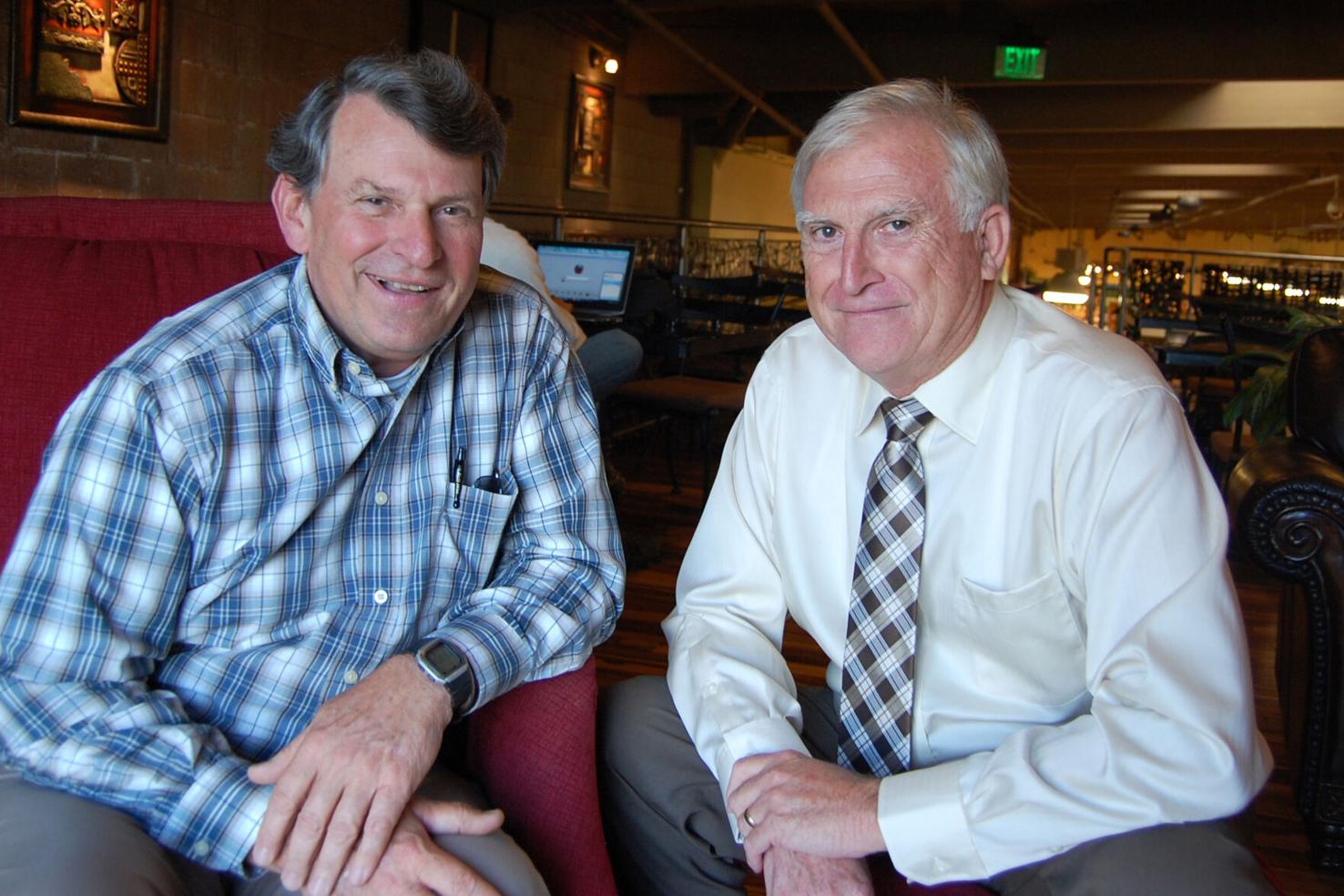 Three against two for EDH fire board: John Hidahl and Jim Hartley ...