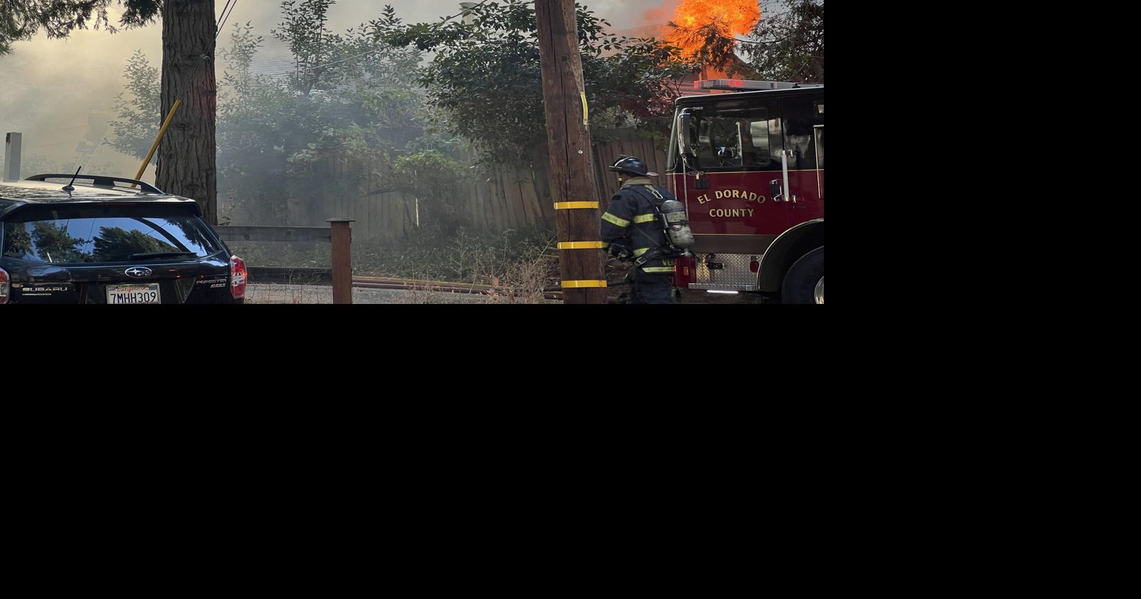 3 homes and vehicles destroyed in Pollock Pines fire | News ...