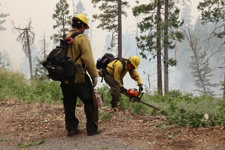 Fire crews getting edge on Fork Fire with 7% containment | News ...