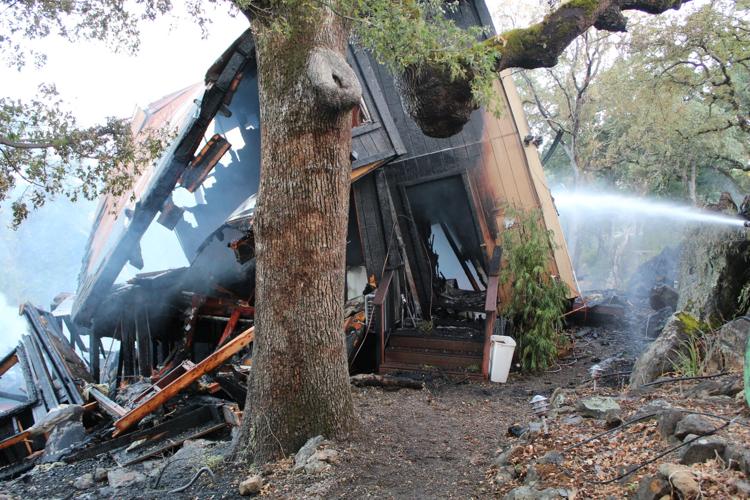 Logtown home razed | News | mtdemocrat.com