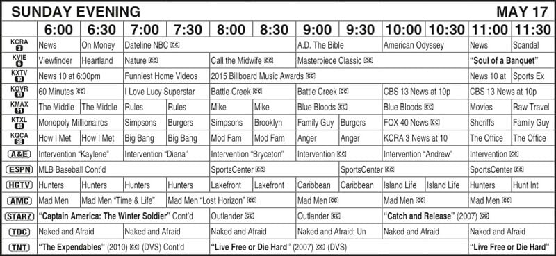 TV Listings | News | mtdemocrat.com