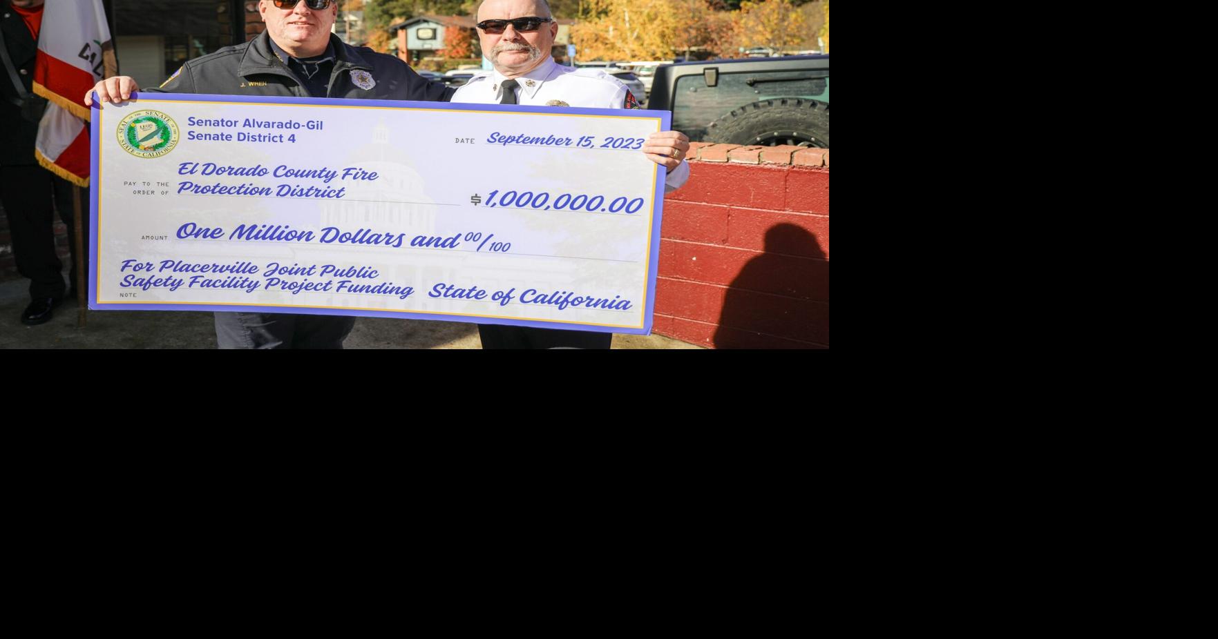 Placerville gets $1M for police, fire facility | News | mtdemocrat.com