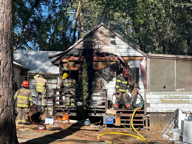 Crews douse structure fire on the Divide | News | mtdemocrat.com