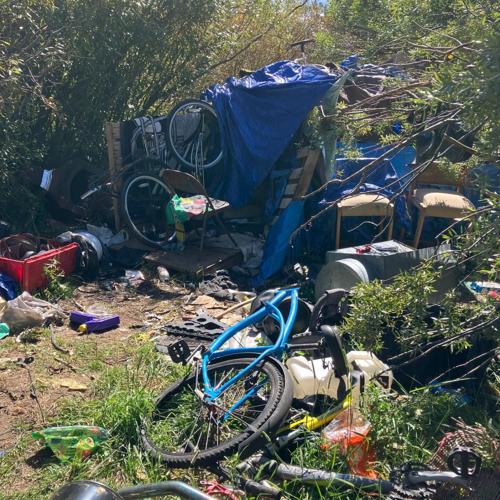 Tahoe meadow homeless camp mess gets cleaned up | News | mtdemocrat.com