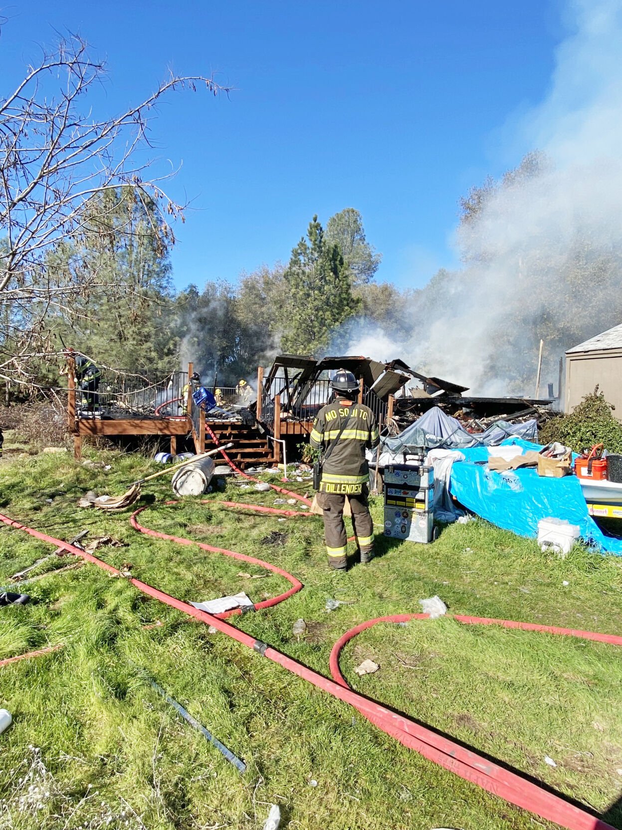 Mosquito home lost in fire | News | mtdemocrat.com