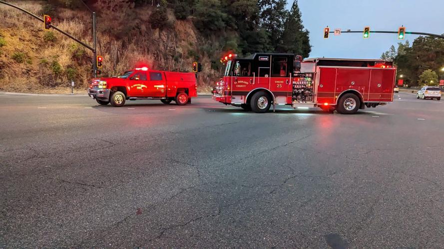 Semi-truck overturns across Highway 50 in Placerville | El Dorado ...