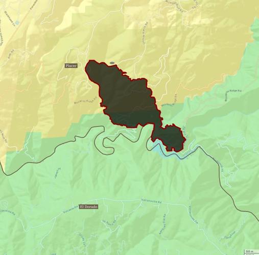 Fire burning near Oxbow Reservoir ‘could spread’ into El Dorado County ...