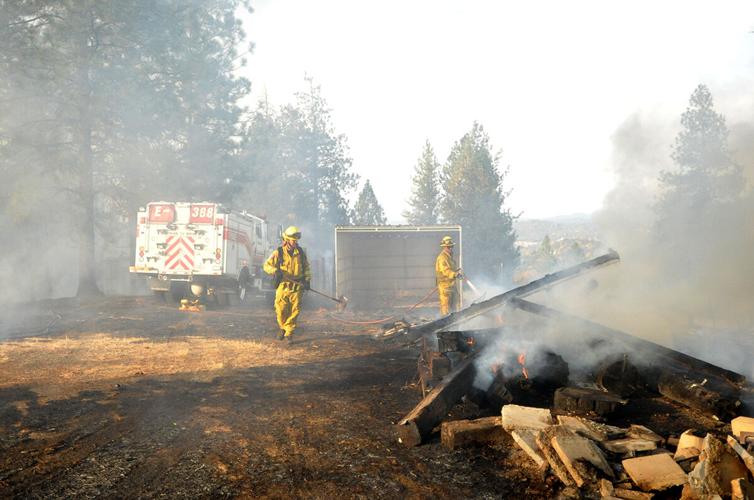 Wildfire burns 2 acres near Union Ridge Road in Placerville, second ...