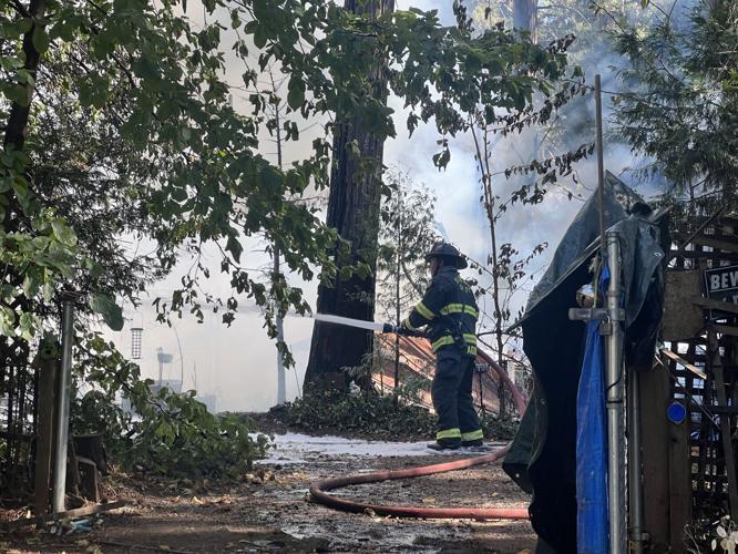 Multiple buildings consumed by Pollock Pines fire | News | mtdemocrat.com