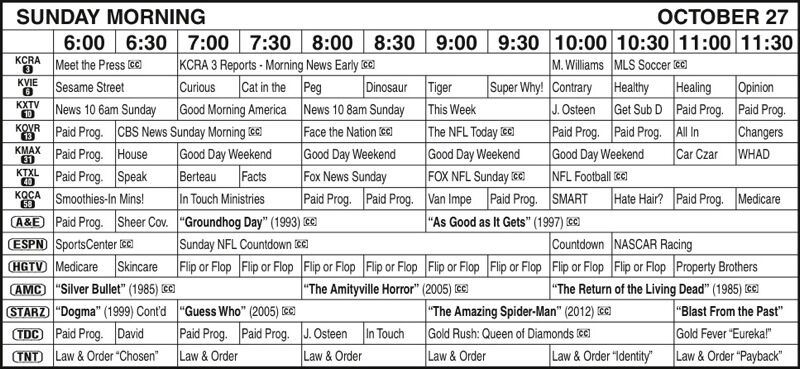 TV Listings | News | mtdemocrat.com