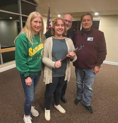 Student leader honored for her dedication | Prospecting | mtdemocrat.com