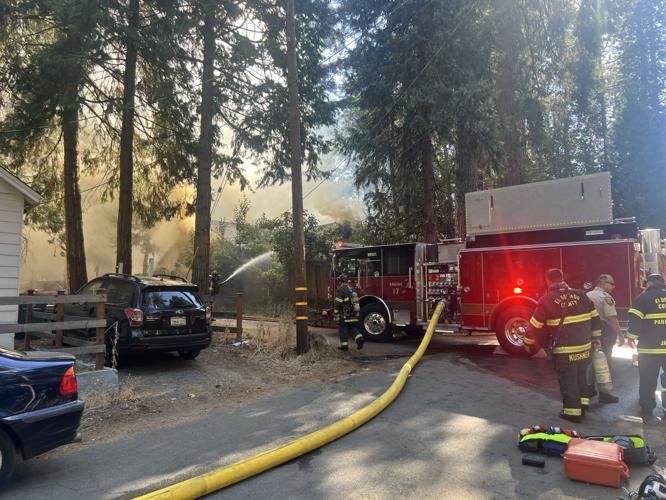 Multiple buildings consumed by Pollock Pines fire | News | mtdemocrat.com