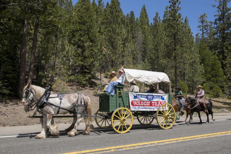 Photo gallery: Wagons ho! Highway 50 Wagon Train rides through the high ...