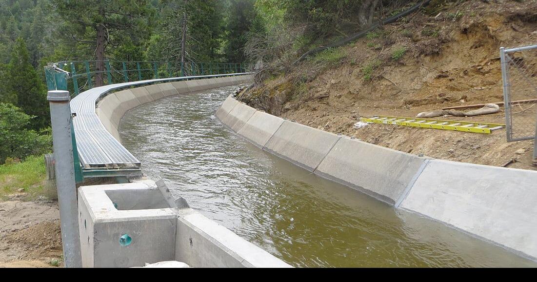 EID’s flume/canal system back online | News | mtdemocrat.com