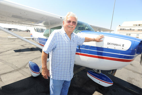 Veteran flyer recognized as Master Pilot | News | mtdemocrat.com