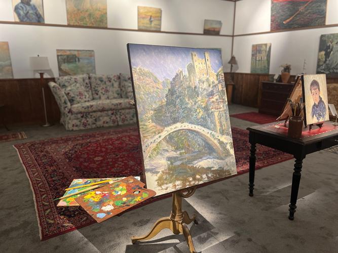 claude monet display