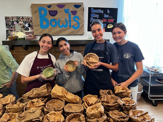 Serving up soup and smiles at Empty Bowls Dinner | Prospecting ...