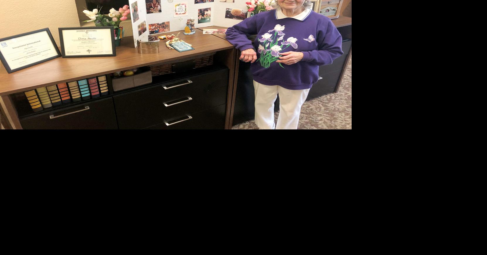 Doris Henke celebrates 25 years volunteering for Snowline Hospice ...