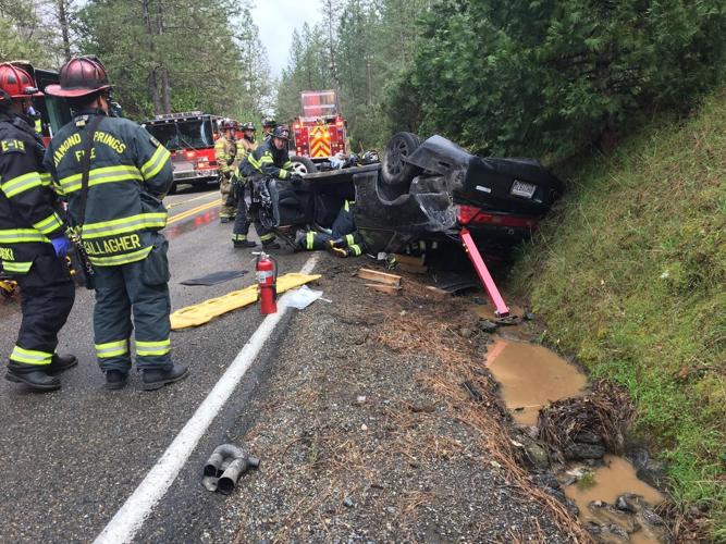 Mount Aukum Road rollover rescue requires extrication | News ...