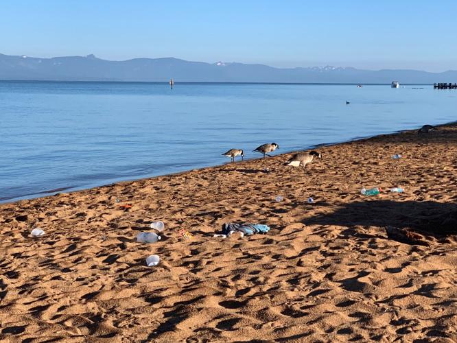 Nearly 1 ton of trash collected in Tahoe after Fourth of July ...
