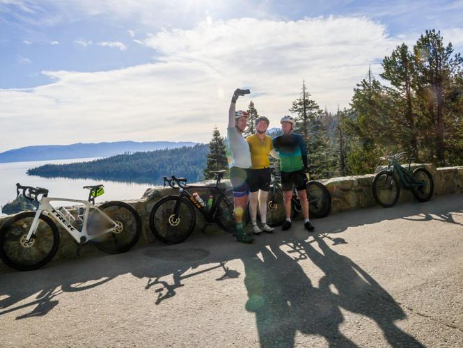Cyclists take in the views along America's Most Beautiful Bike Ride ...