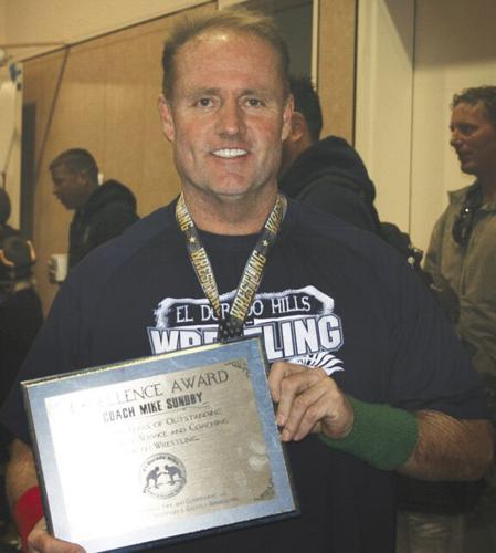 Wrestling coach Mike Sundby honored at EDH Wrestling Tournament ...