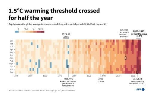 2025 was third hottest year on record: climate monitors | National ...