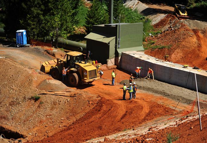 Moving mountains — EID digging in for Forebay Dam retrofit | News ...