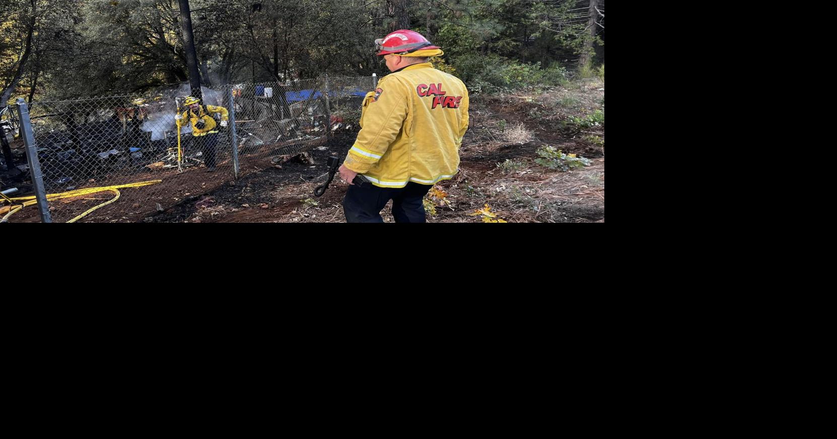 Crews jump on fire at homeless camp | News | mtdemocrat.com