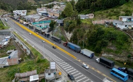 Long truck lines at Colombia-Ecuador border as tariffs loom | National ...
