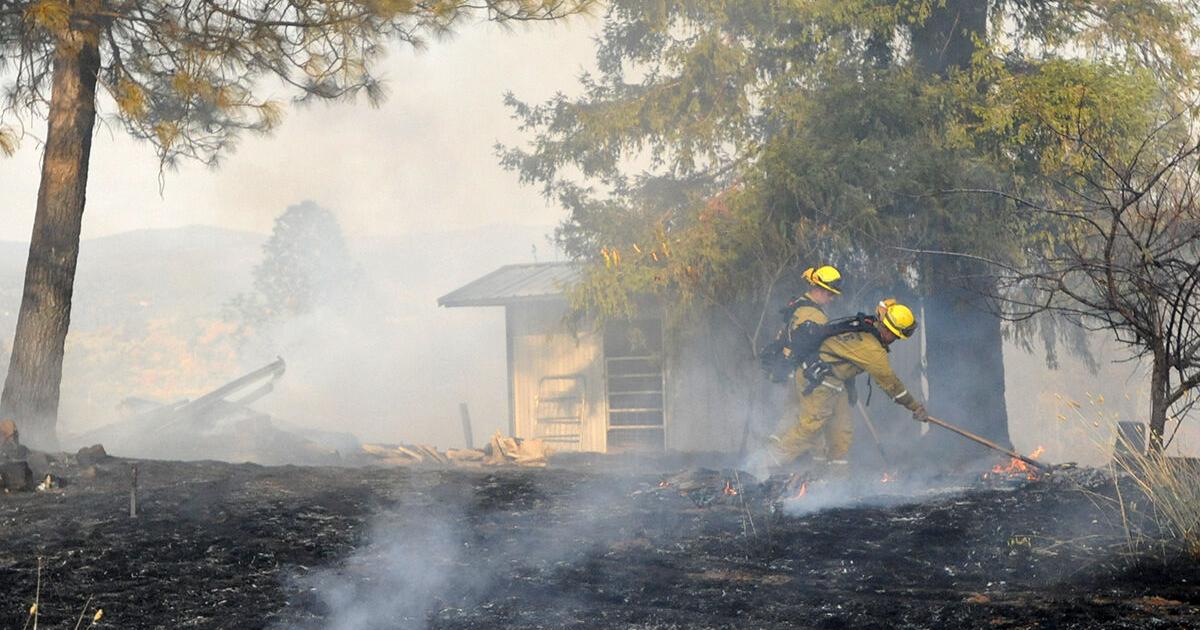 Wildfire burns 2 acres near Union Ridge Road in Placerville, second ...
