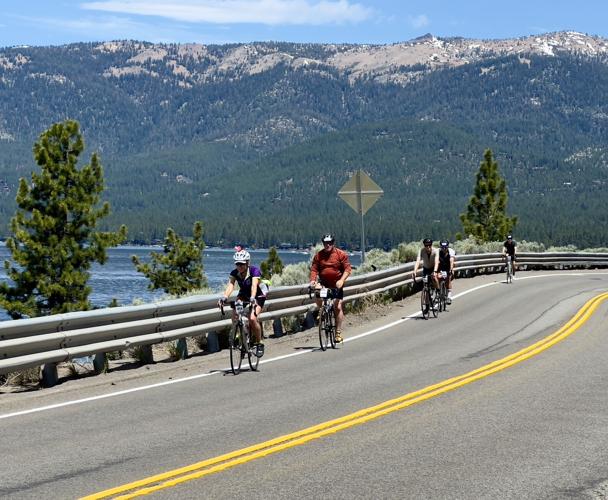 Cyclists take in the views along America's Most Beautiful Bike Ride ...