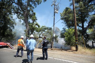 Grass fire in Placerville sparked by bird | News | mtdemocrat.com