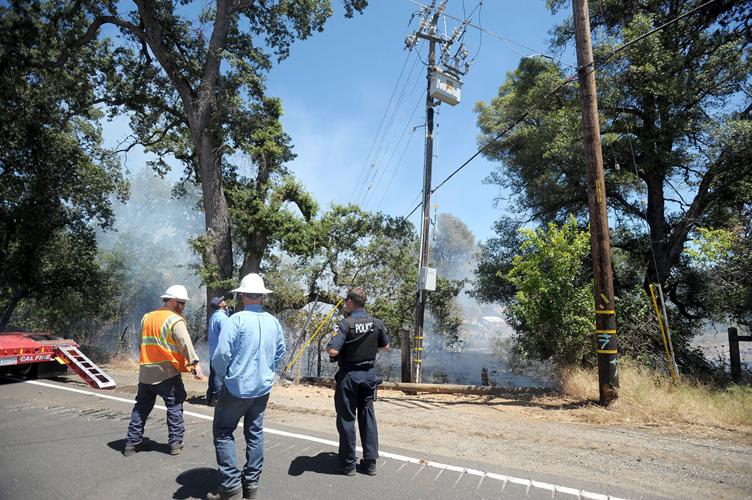 Grass fire in Placerville sparked by bird | News | mtdemocrat.com