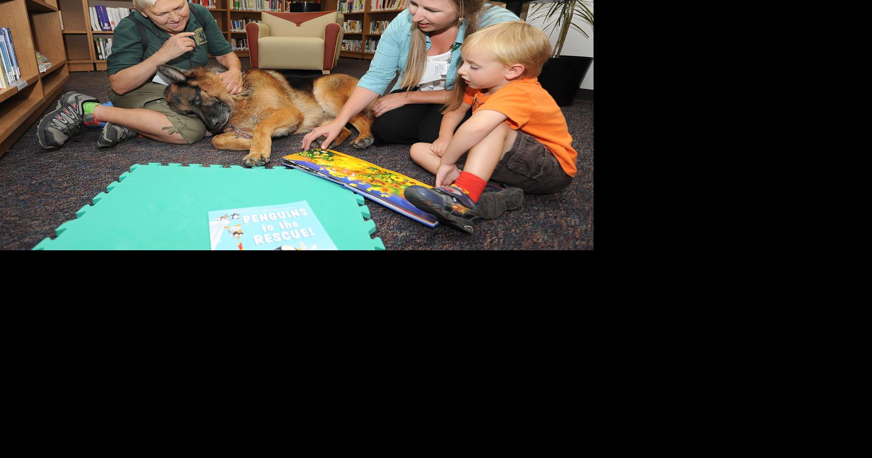 Kids reading to dogs | Photo Galleries | mtdemocrat.com