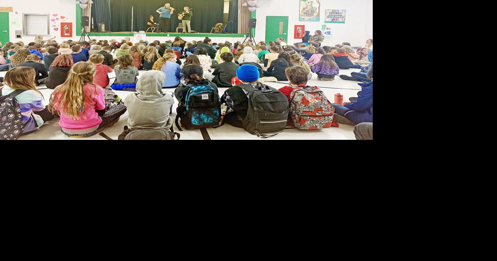 Live music delights elementary school students | Prospecting ...