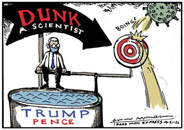 Dunk tank | Cartoon | mtexpress.com