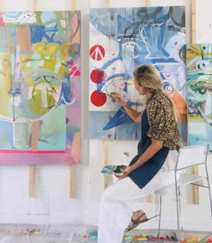 Artist Sally King Benedict paints with her feelings | Arts | mtexpress.com