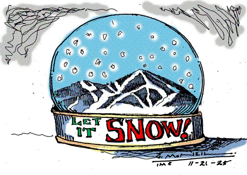 Let It Snow | Cartoon | mtexpress.com