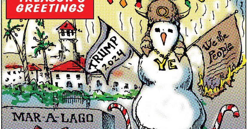 Treason Greetings | Cartoon | mtexpress.com