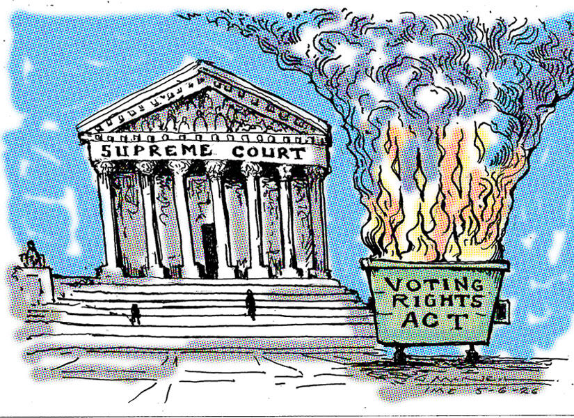 Dumpster Fire | Cartoon | mtexpress.com