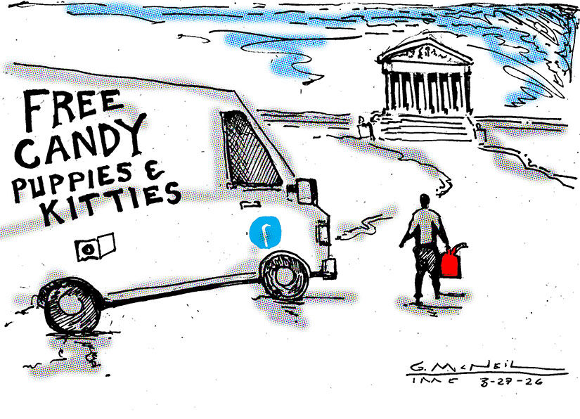 Out of Gas | Cartoon | mtexpress.com