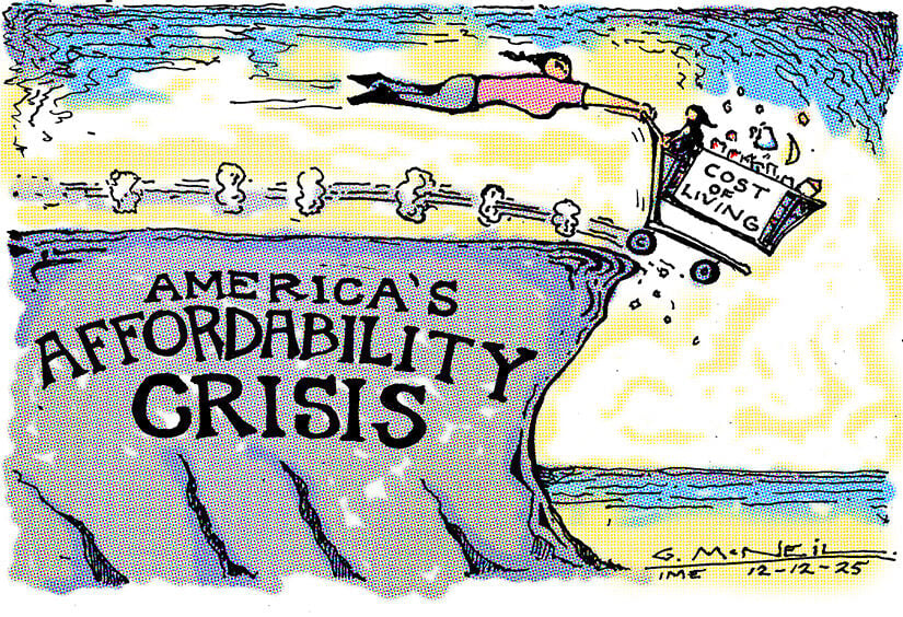 Affordability Crisis | Cartoon | mtexpress.com