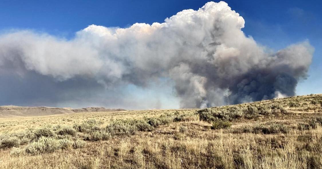 Update: Wedge Fire contained south of Timmerman Hill | News | mtexpress.com