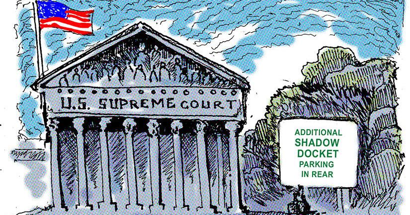 Shadow Docket | Cartoon | mtexpress.com